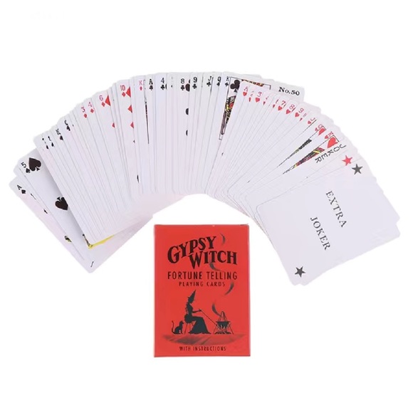Accents | New Gypsy Witch Tarot Oracle Divination Game Deck 52 Cards ...
